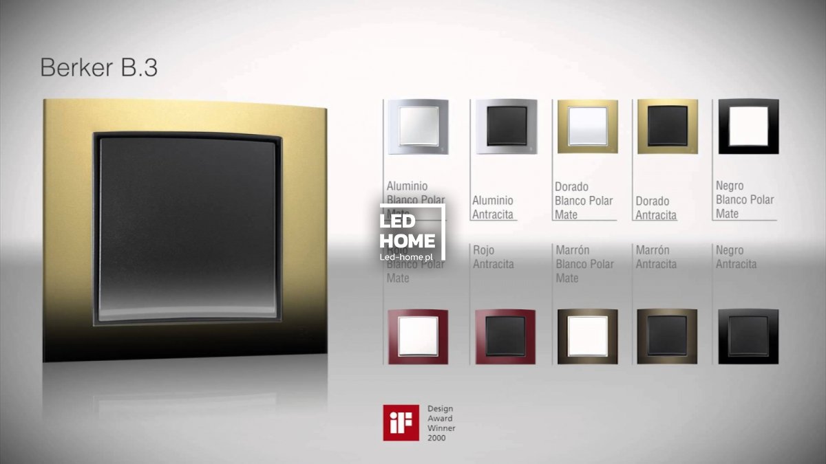 Berker B.3 - Berker - Osprzęt elektryczny - Pozostałe - LedHome
